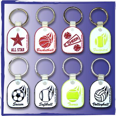 Sports PVC Keychains - FlexSystems