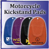 Custom Motorcycle Kickstand Pads - FlexSystems